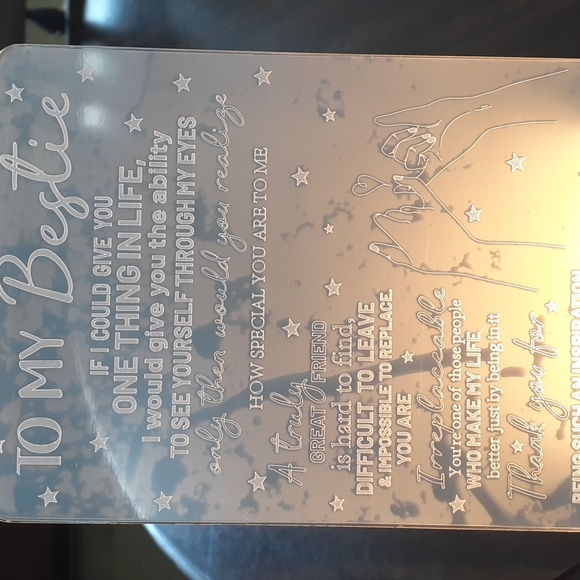 Wall Decor | Nwot 3d Lamp Night Light To My Bestie Sign | Poshmark